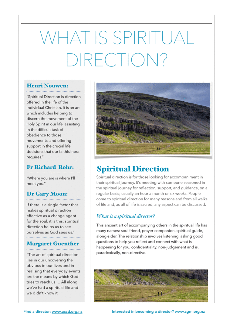 Resources for Spiritual Direction – Association of Christian Spiritual ...